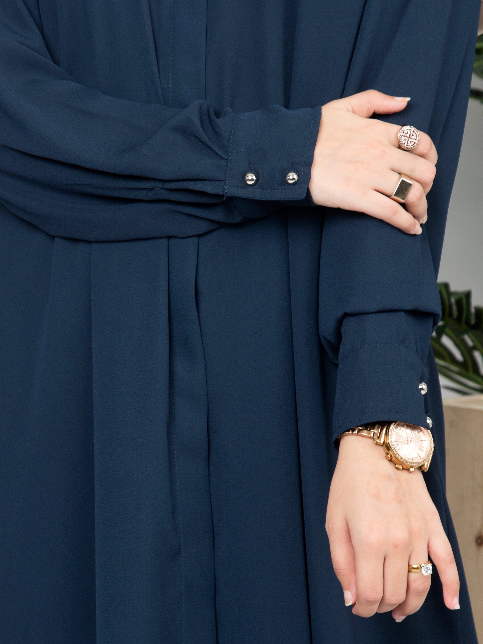 Modest Co-Ord Set (Navy Blue)– Jilbaab